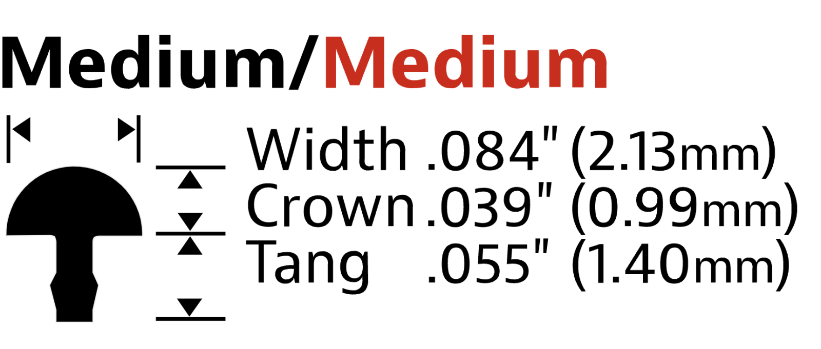 StewMac Medium Fretwire